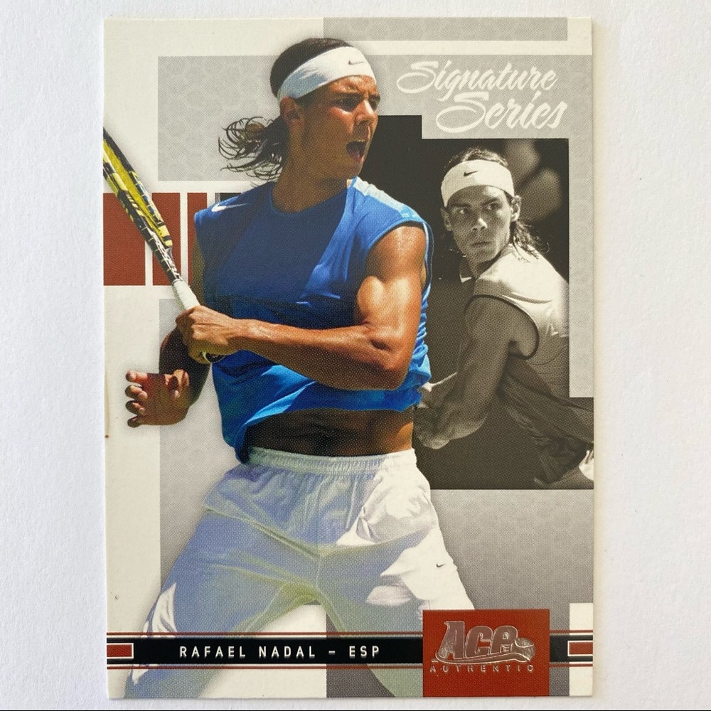 Rare Rafael Nadal Ace Authentic Card - Gem
